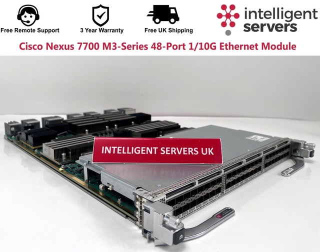 Cisco N77-M348XP-23L Cisco Systems Nexus 7700 M3-Series 48 Port 10GE ...