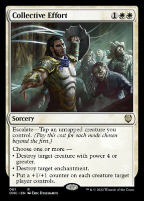 Collective Effort x1 - Commander: Phyrexia: All Will Be One - NM-Mint ...