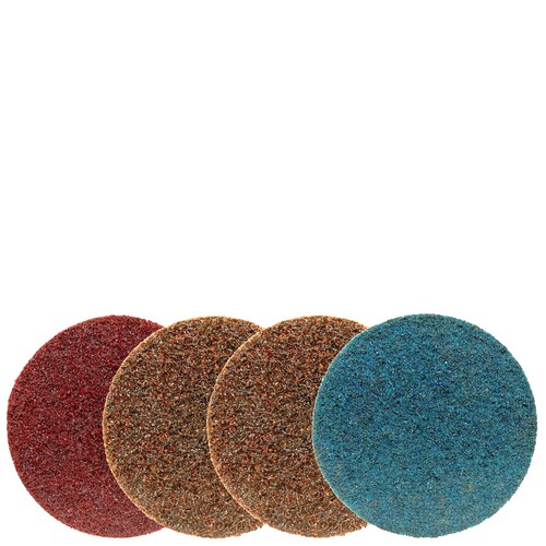 Roloc Discs 75mm 3" Scotchbrite Fleece Style Gasket Sanding / Buffing ...