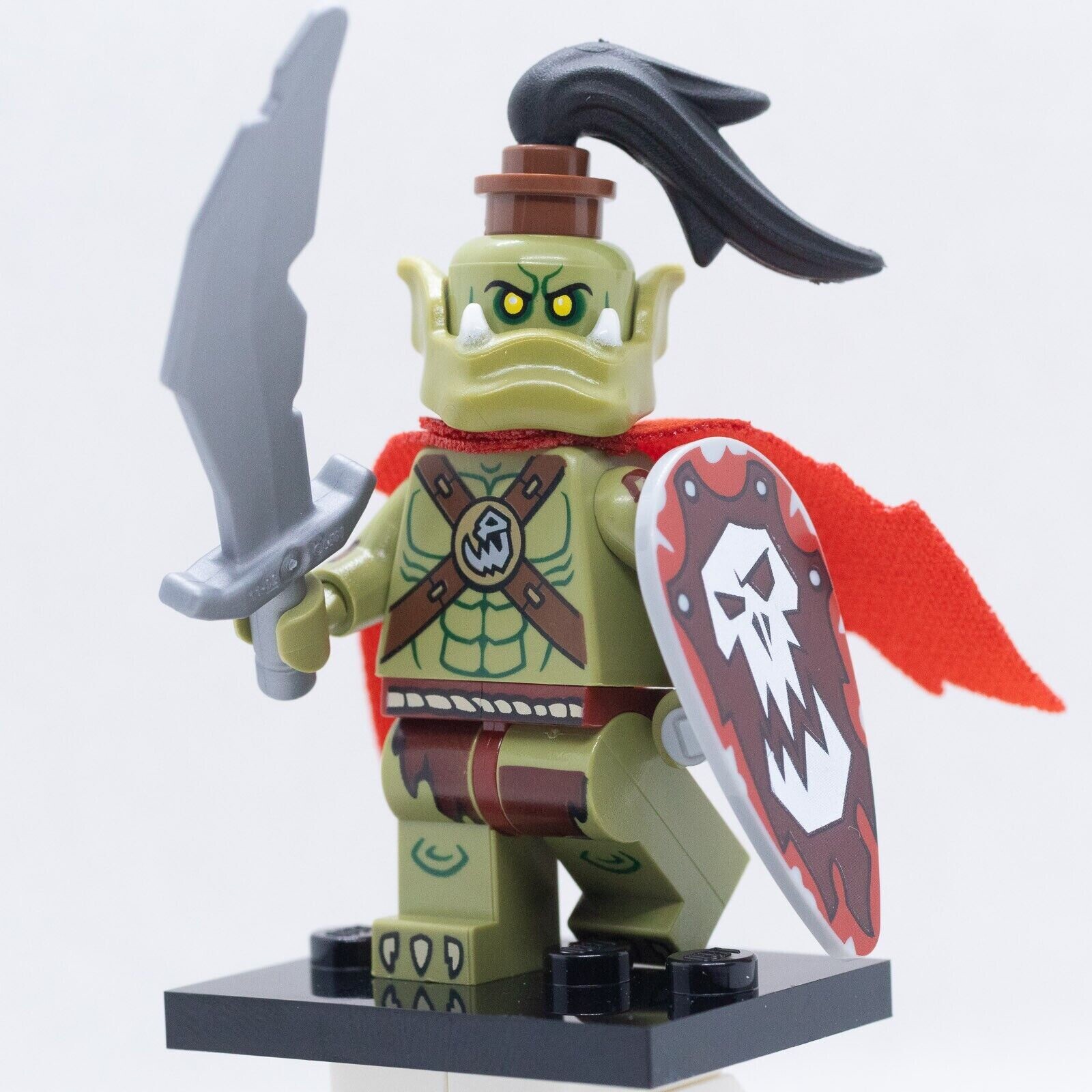 Lego Minifigures Series 24 CMF (71037) Orc Troll w/ Sword Shield Cape ...