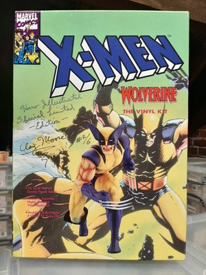 Horizon Vinyl Model Kit X-Men Wolverine signed Clay Moore (Sculptor ...