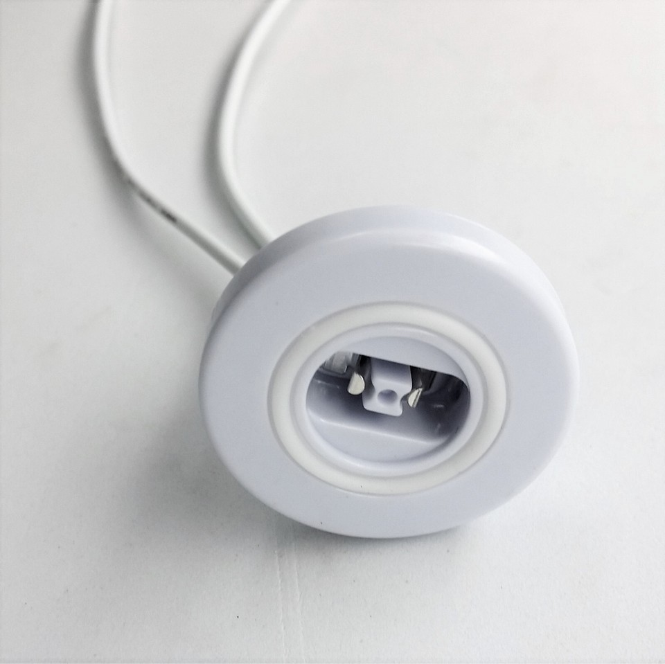 KT-SOCKET-RDC-SE-SIGN Fluorescent/LED HO Double Contact Stationary Sign ...