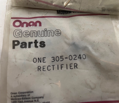 Onan Marine Generator Rectifier (305-0240) (Onan#5) (1 lot=4ea.) | eBay