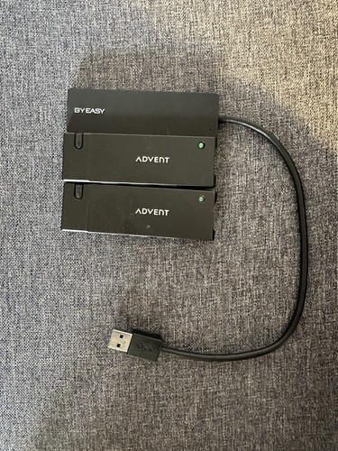 ByEasy Ultra Slim Splitter USB 4 Port Hub & 2 X Advent USB 3 Port Hubs ...