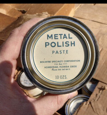 Vintage Metal Polish Paste | eBay