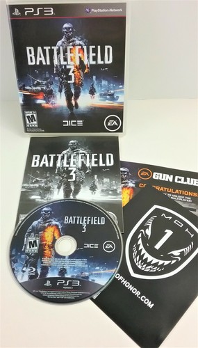 Battlefield 3 Playstation 3 PS3 Sony Original Case & Inserts Tested ...
