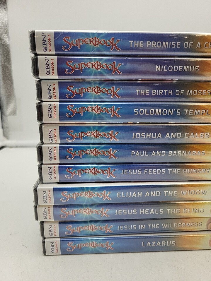 Superbook DVD lot - NEW - 12 DVDs -008-8 | eBay