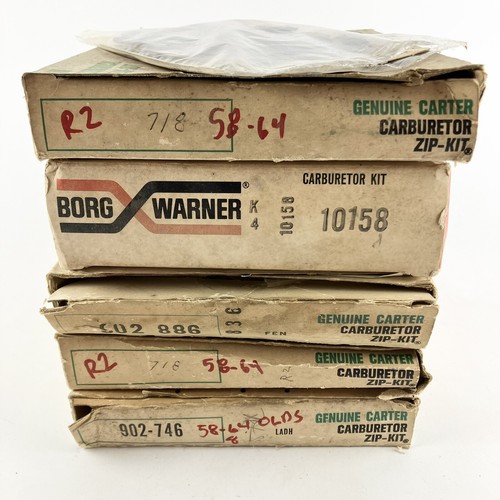 Carter Zip Kit 902-746 886 Borg Warner 10158 Carburetor Parts Only 6 ...