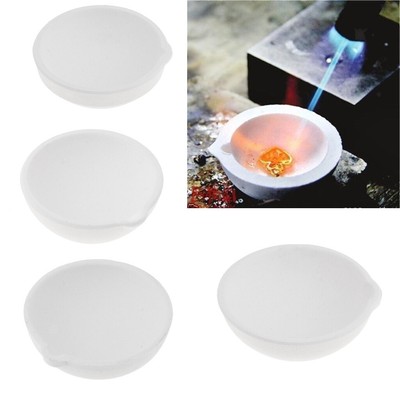 High-purity Quartz Silica Crucible Dish Cup for Melting Casting ...