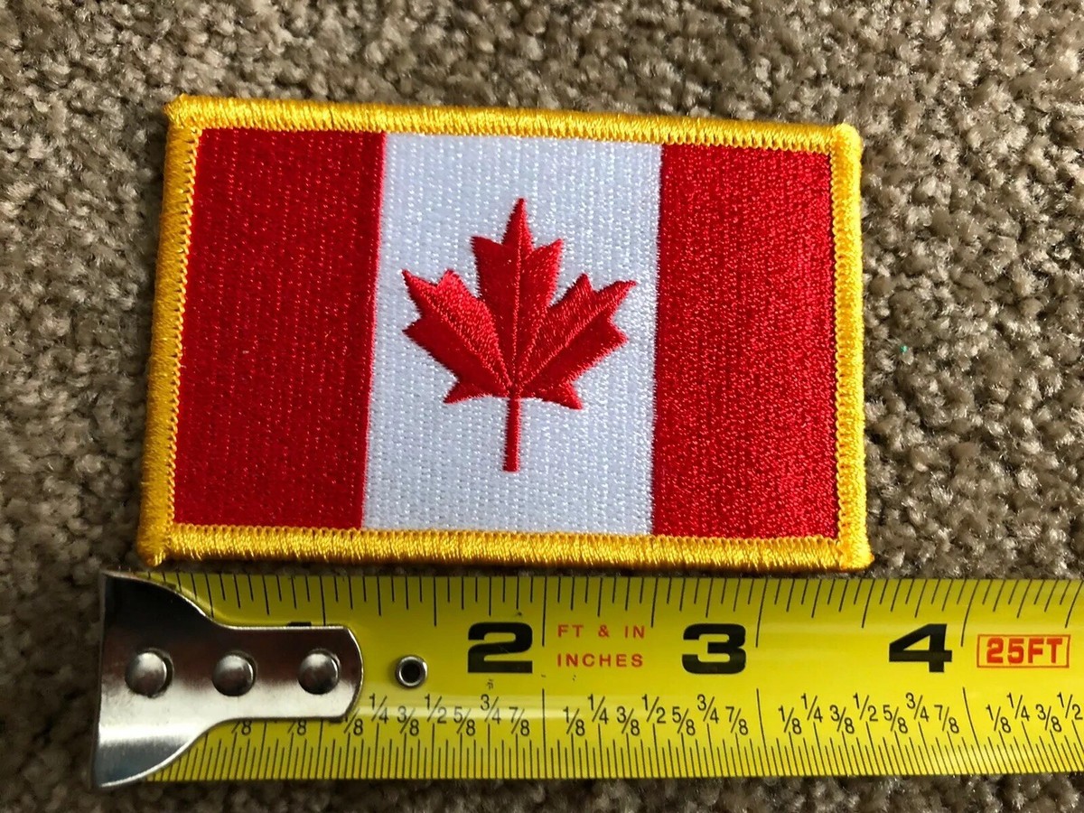 Canadian Maple Leaf Border
