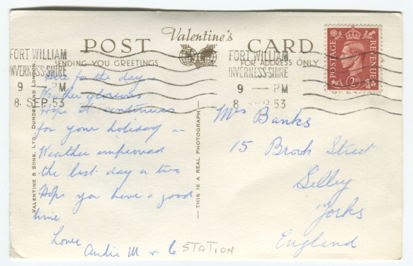 MORAR RAILWAY STATION - Inverness-shire Postcard | eBay