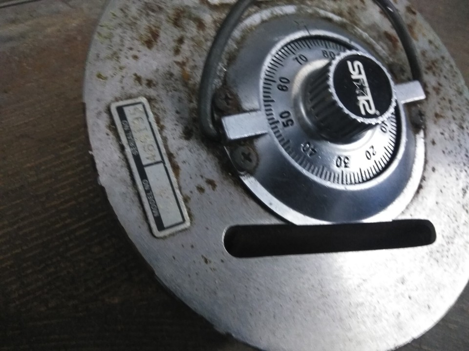 VTG. Amsec Star Head Combination Safe Head Lift Floor Safe WITH /COMBO ...