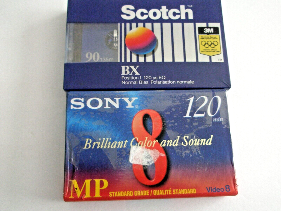 6 Sony Scotch Radio Shack Gemini Laser Audio Cassettes Normal Bias New ...