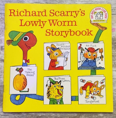 Richard Scarry's Lowly Worm Storybook (Please Read to Me) - Scarry ...