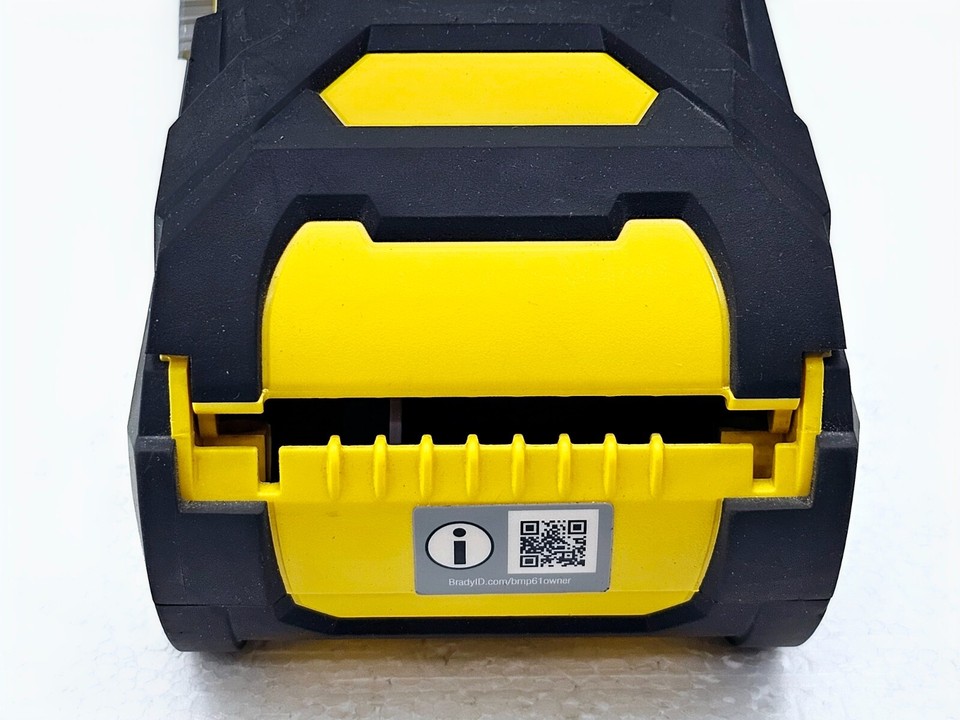 BRADY BMP61 LABEL PRINTER 11V RECHARGABLE , 18V AC (NO ADAPTER INCLUDED ...