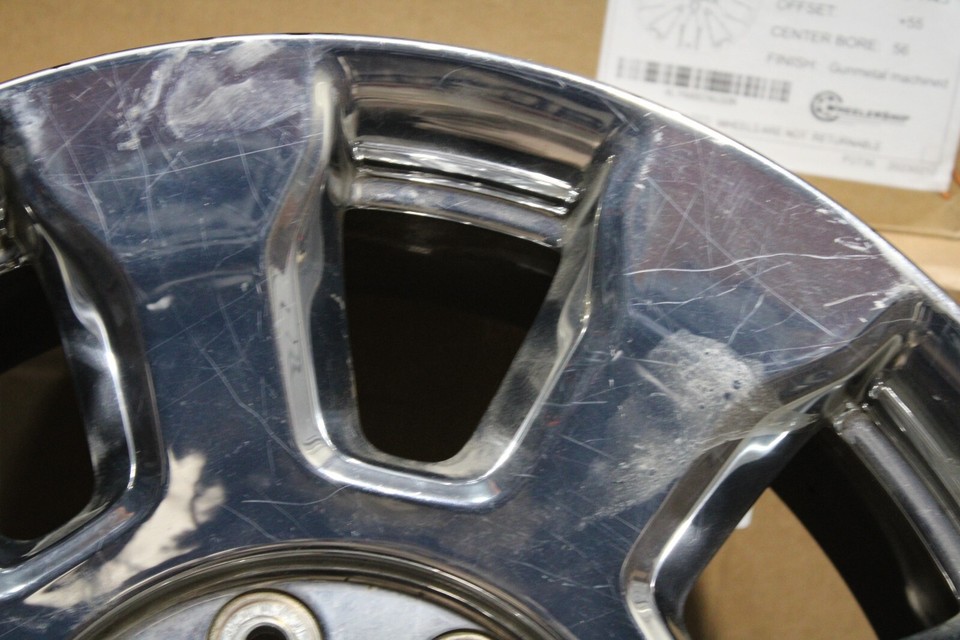 17 18 19 F250 F350 OEM WHEEL RIM 20X8 20" PVD CHROME 10101 HC3C1007GA ...