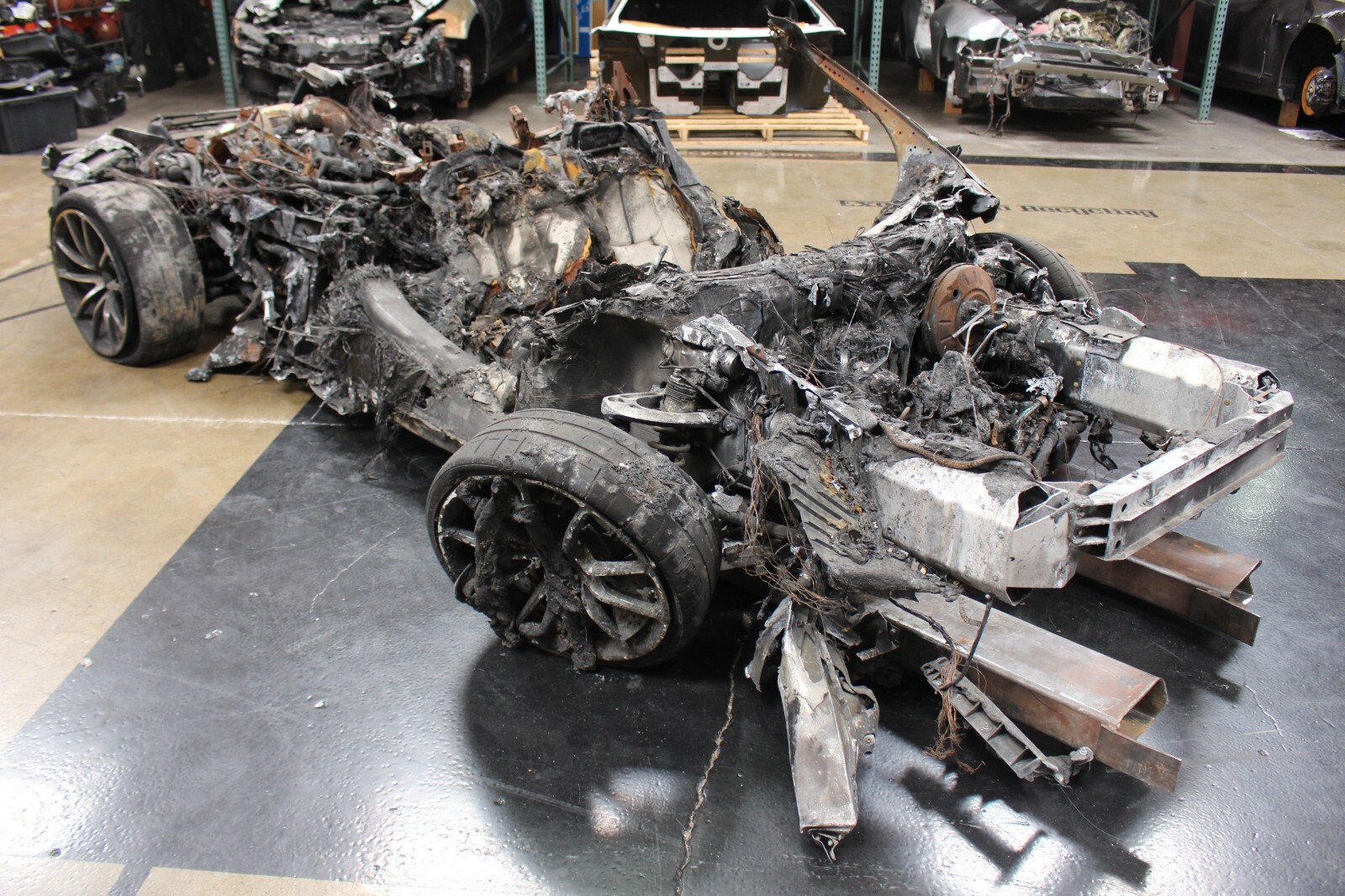 McLaren 570S, Engine / Motor, Fire Car, Parts Only, Used | eBay