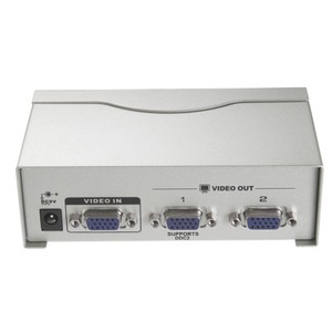 2 Port VGA Switch Box Switcher Video Splitter Selector Monitor PC ...