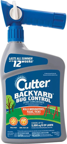 Cutter Backyard Bug Control Spray Concentrate, Fleas,Mosquito Repellent ...