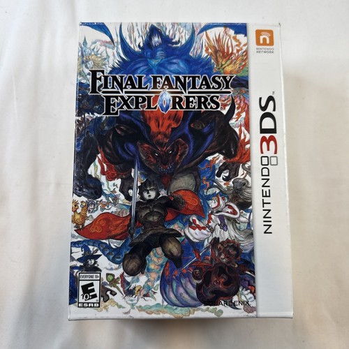 Final Fantasy Explorers Collectors Edition Nintendo 3DS Big Box ...