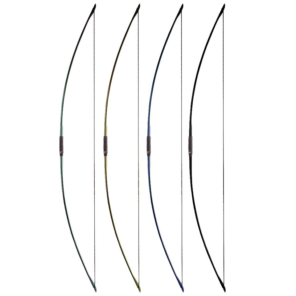 67" English Longbow 25-120lbs Straight Bow Traditional Target Shoot ...