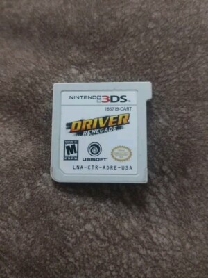 Driver Renegade (Nintendo 3DS, 2011) Game Only (TESTED) 8888166719| eBay