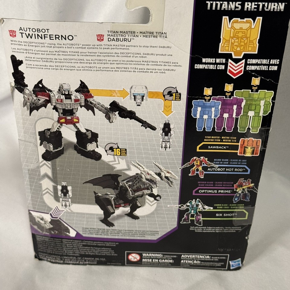 Transformers Titans Returns Twinferno NIB F | eBay