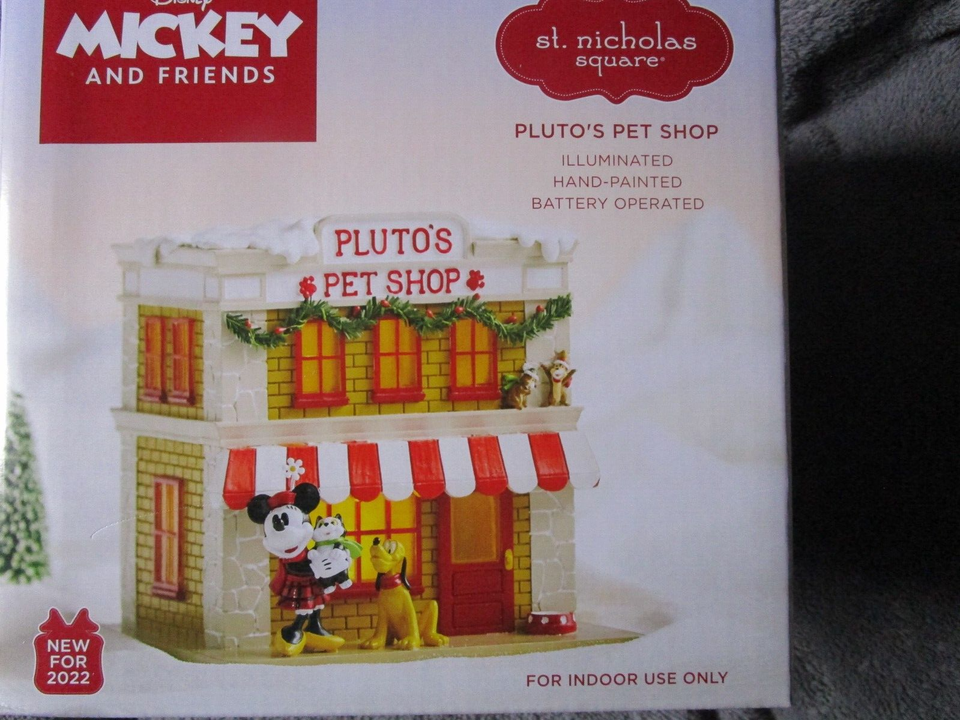 St. Nicholas Square, Disney Mickey Mouse, Pluto's Pet Shop NEW | eBay