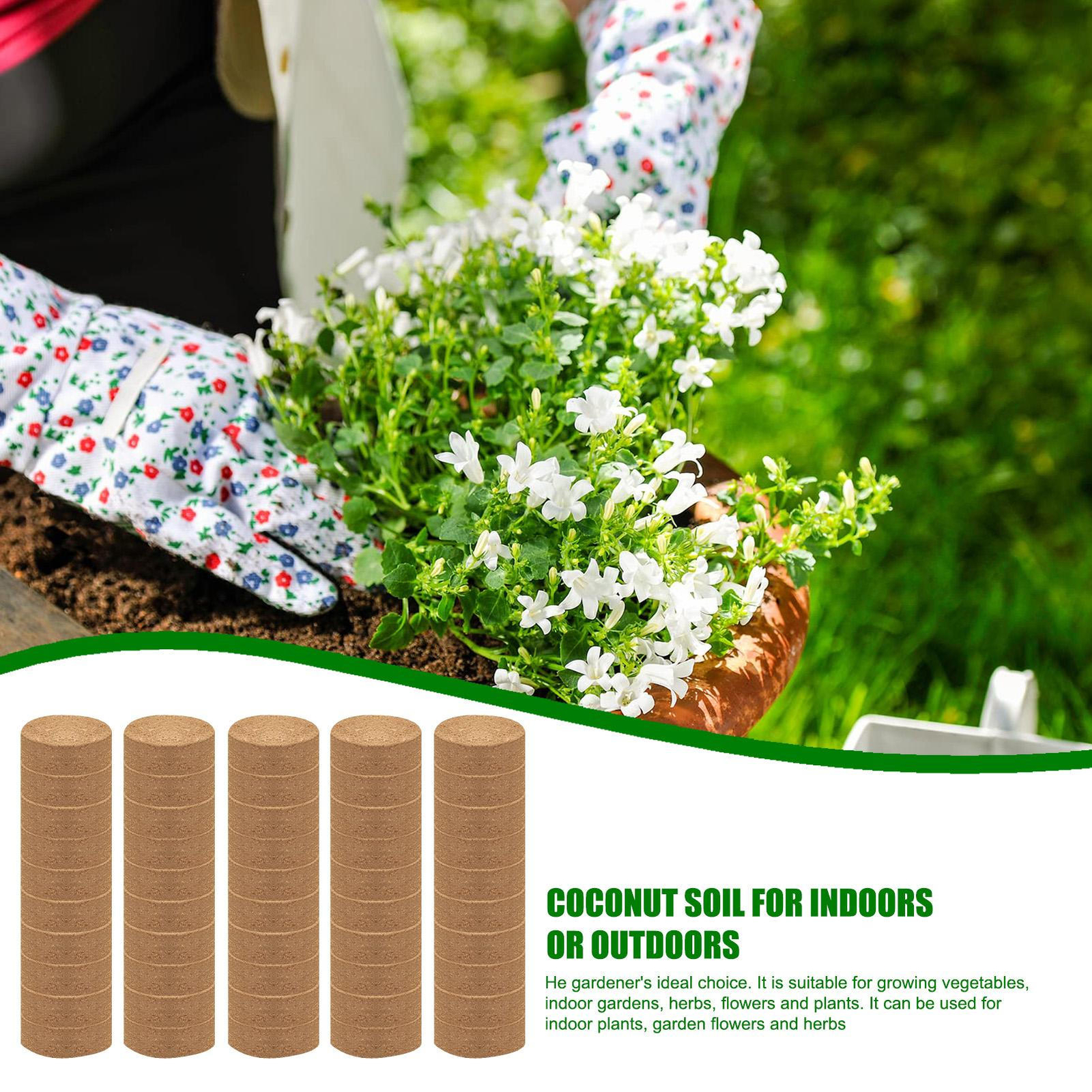 Coco Peat Brick Coir Compost Block Coconut Potting Fibre Compressed ...