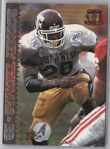 1995 Pacific Football Card #450 Rodney Thomas Rookie | eBay