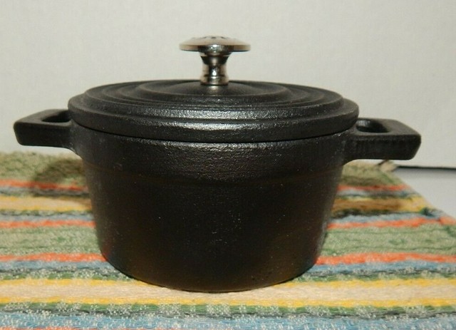 Ecolution .25 Quart Cast Iron Casserole With Lid EOBK 2515 for sale ...