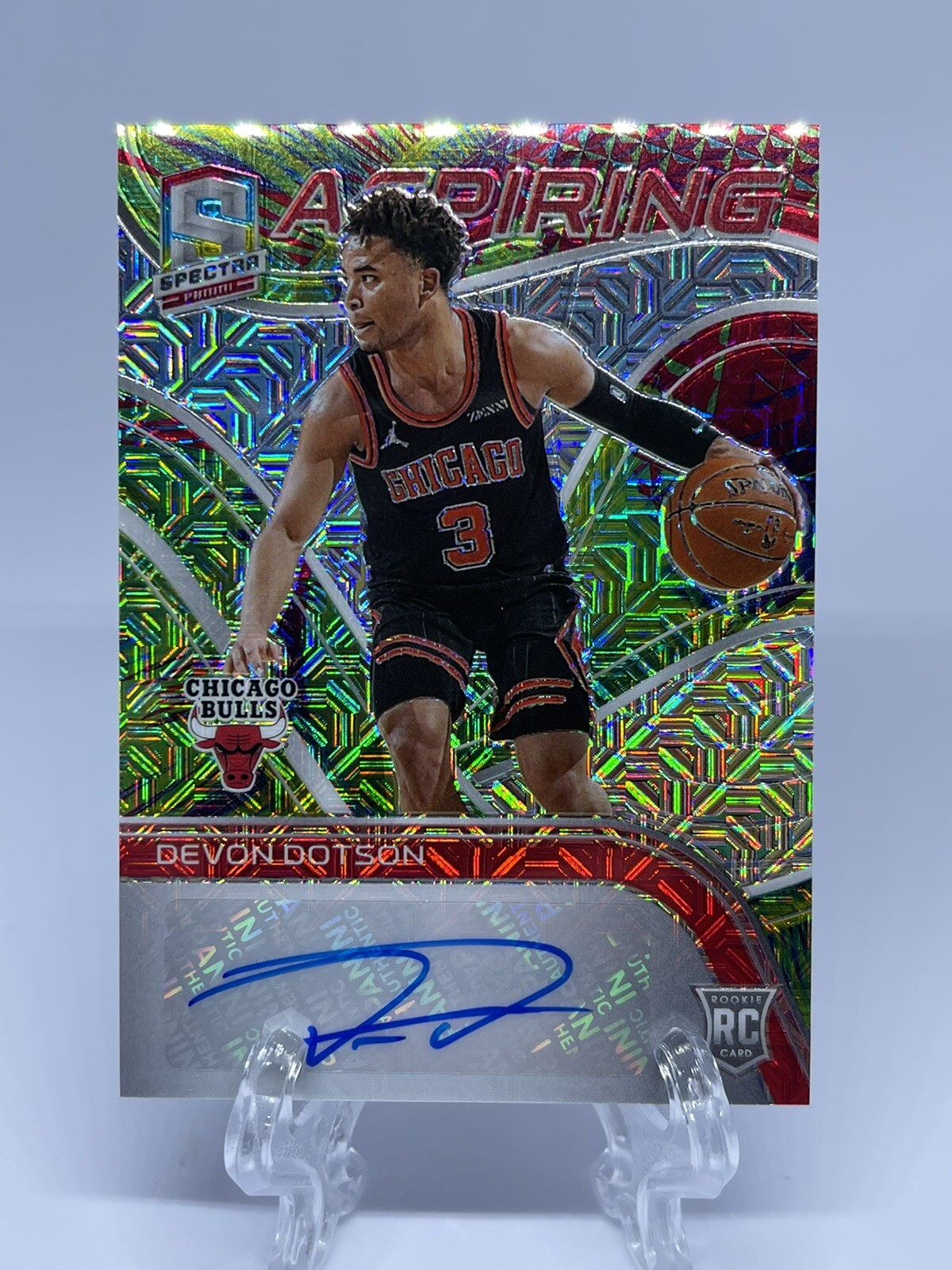 2020-21 Spectra Aspiring Devon Dotson Autograph 11/25 | eBay
