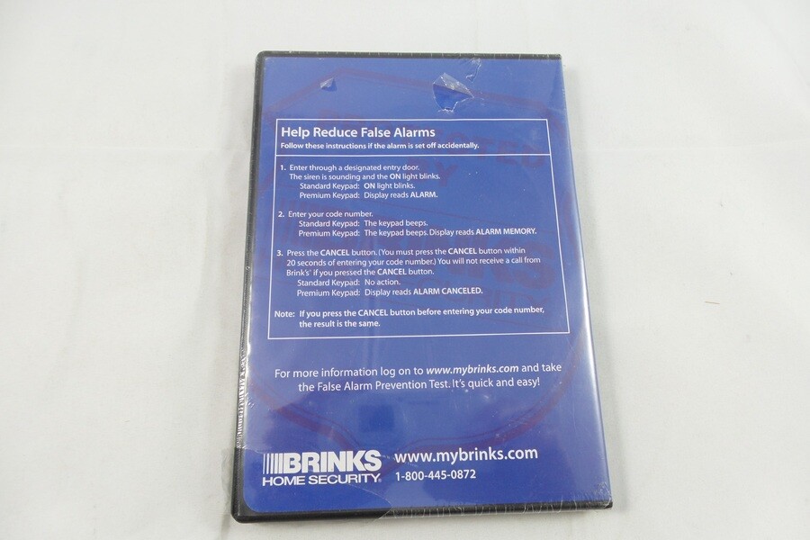 Brinks Home Security User's Guide (BH-7314) | eBay