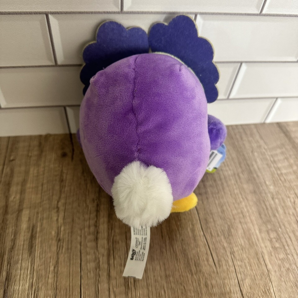 Bluey Owl Chattermax Plush Purple Bird Stuffed Toy | eBay