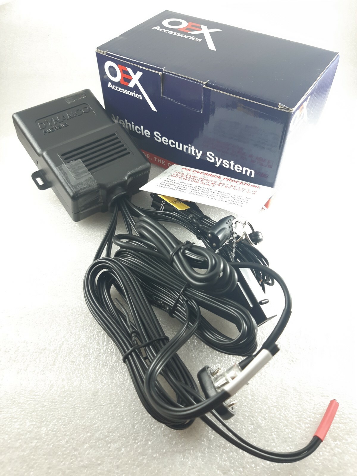 Automotive Touch Key Immobiliser 12v 2 Circuit - All Black Wiring ...