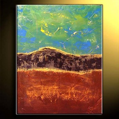 Huge ORIGINAL Abstract Earthy Painting Upscale - Modern Art by Molly | eBay