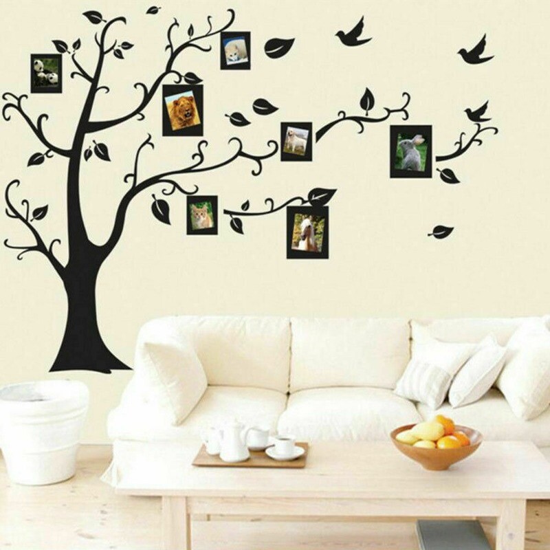 Vinyl Family Tree Wall Decal Removable Family Tree Wall Decal Mural