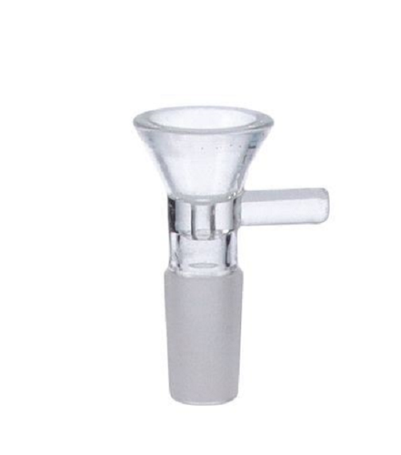 4" Inch Hookah Water Smoking Pipe Glass Bong Downstem W/14mm male bowl ...