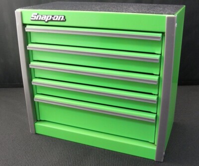 Snap-on Miniature Tool Box Micro Roll Cab Top Chest Green UNUSED | eBay