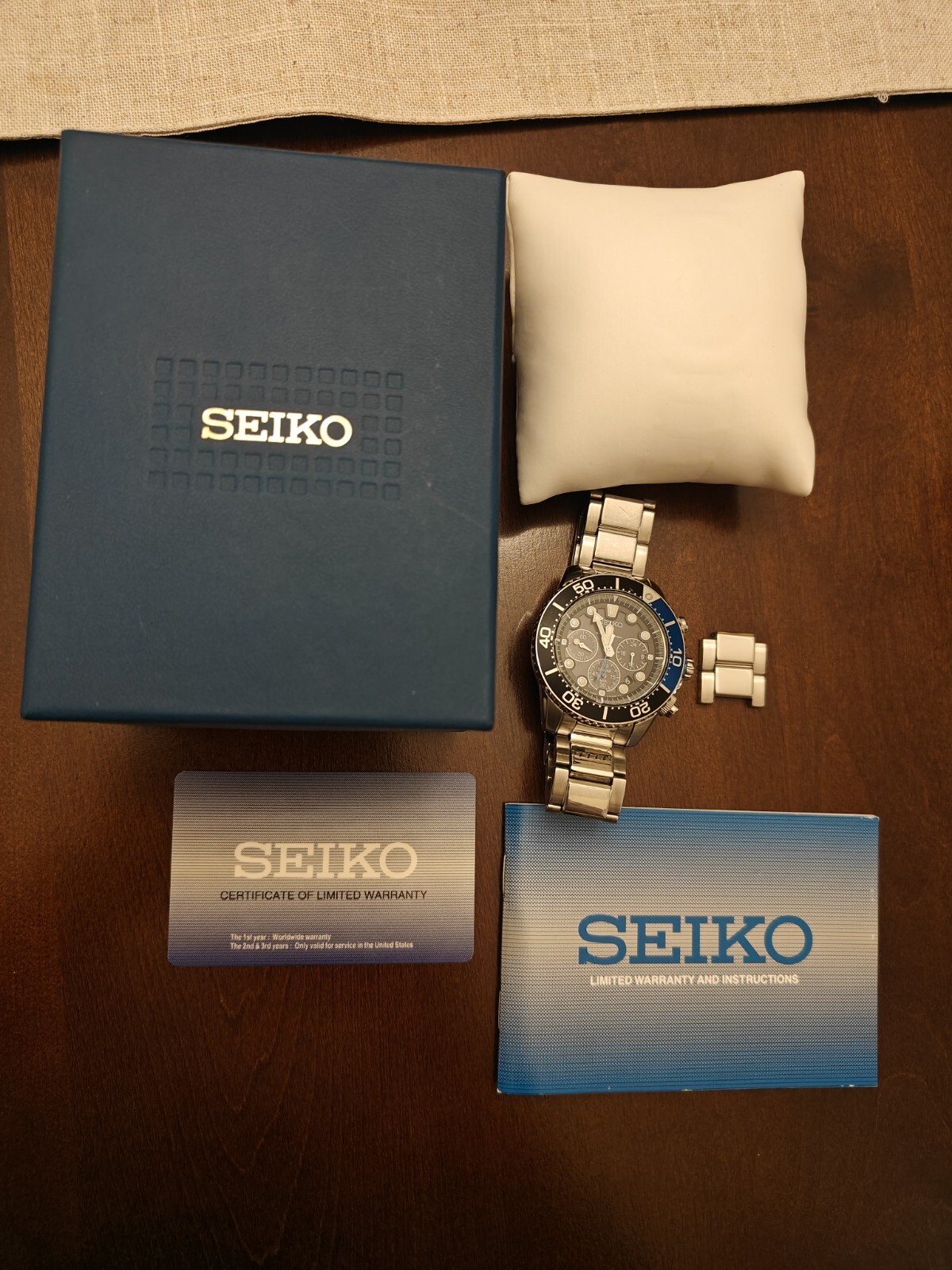 Seiko Prospex Men's Black Watch - SSC017 for sale online | eBay