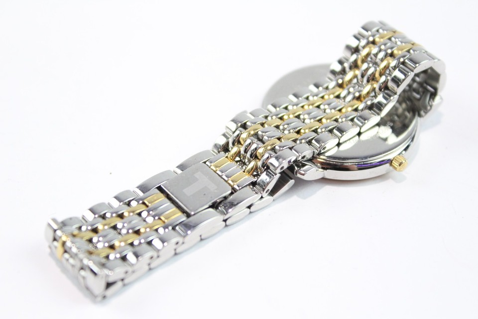 Tissot Roman Numerals Two Tone Watch Quartz Working | eBay UK