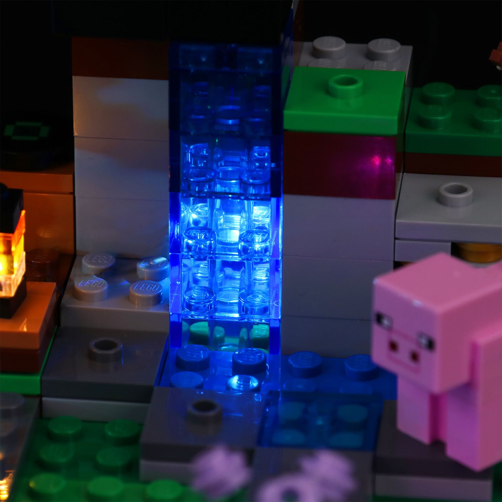 LocoLee LED Licht Kit für Lego 21244 Minecraft The Sword Outpost ...