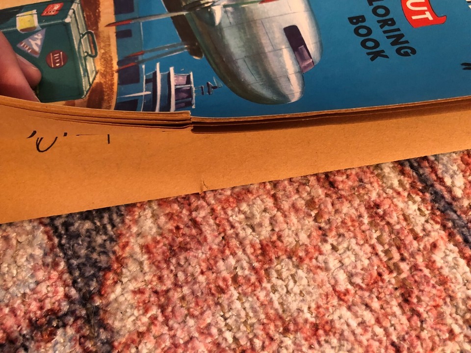 Original Vintage Winnie Winkle Cut-Out Coloring Book Paper Doll 1953 ...