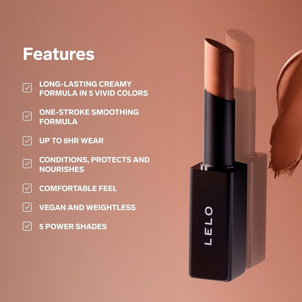 NEW w BOX 01 NOTORIOUS LELO MAKEUP CREAMY LUMI MATTE LONG LASTING ...