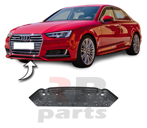 FOR AUDI A4 B9 S-LINE 15-19 NEW FRONT BUMPER LOWER BOTTOM GUARD BLACK ...