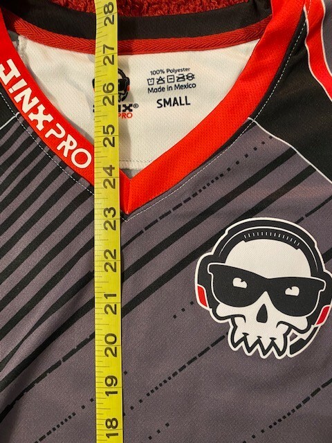 Jinx Pro J!nx Sz Small Pixelated Women's Jersey Skull n Sunglasses ...
