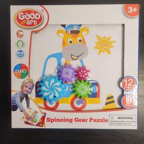 SPINNING GEAR PUZZLE 3+ EDUCATIONAL LEARNING ARTS | eBay