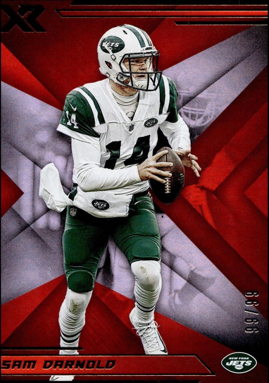 2019 Panini XR - Sam Darnold #10 Orange /99 for sale online | eBay