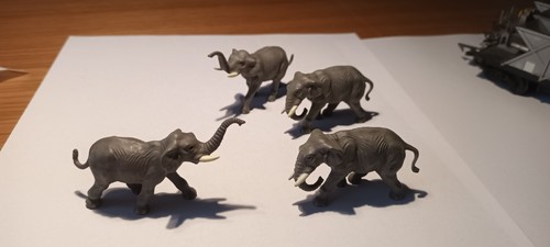 lot de 4 éléphants HO pour décor 1/87 réseau roco/jouef/lima/piko | eBay