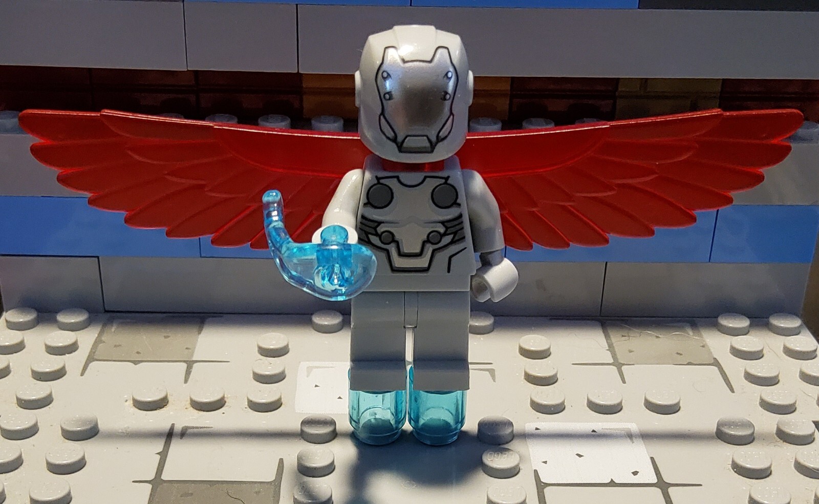 LEGO Super Adaptoid Minifigure Marvel Super Heroes sh366 76076 CMF Lot ...